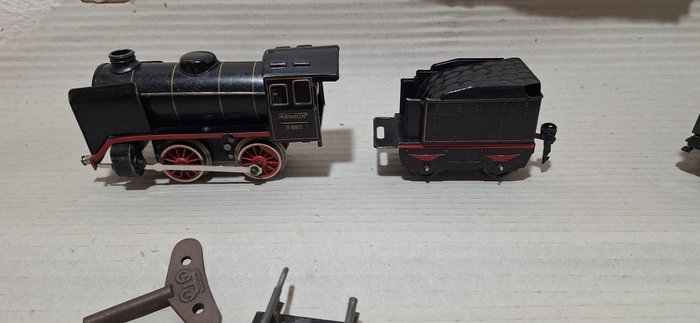 Märklin - Large Märklin Wind-Up Railway Set - Steam... | Barnebys