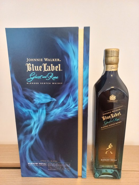 Johnnie Walker Blue Label Ghost & Rare - Glenury Royal - 700ml | Barnebys