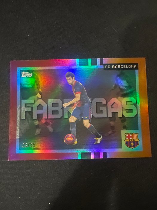 2025/26 Topps FC Barcelona Team Set Cesc Fàbregas /25 - 1 Card ...