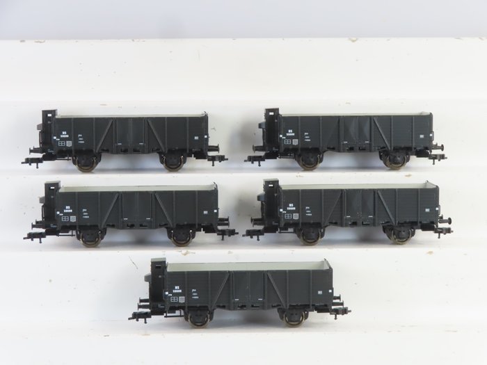 Roco H0 - 66055-02 - Model train freight carriage (5)... | Barnebys