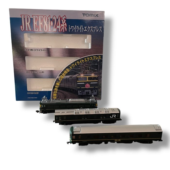 tomix N - 92459 - Modellbahn (1) - JR EF81 + Series 24 “Twilight ...