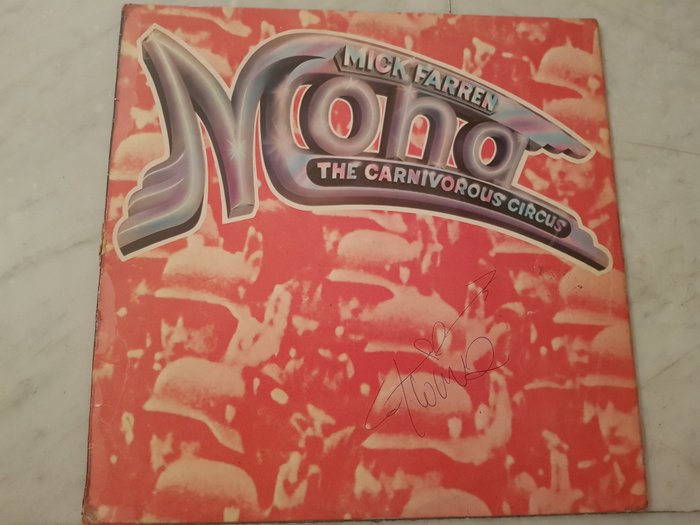 Mick Farren - Mona the Carnivorous Circus - signed by... | Barnebys