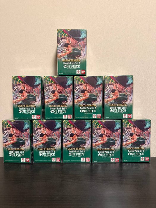 Bandai - 10 Booster box - One Piece - One Piece TCG - Double Pack Set ...