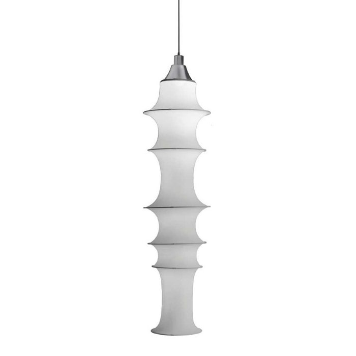 Danese - Bruno Munari - Hanging lamp - Aluminium, Elastic knit | Barnebys
