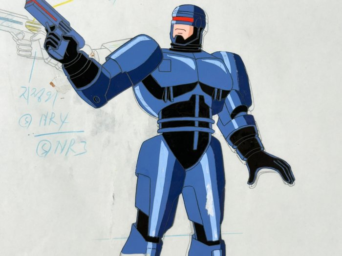 Marvel - Original Animation Cel and Drawing - RoboCop (TV series, 1988 ...
