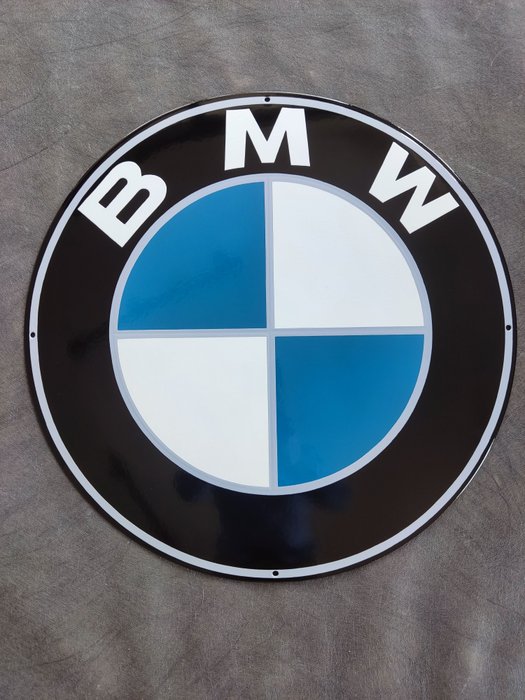 Sign - BMW - Emailschild Emaille Schild, BMW enamel sign | Barnebys