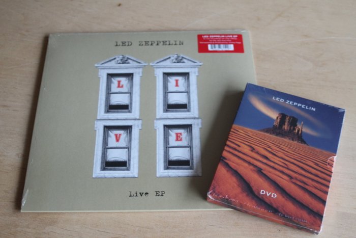 Led Zeppelin - Live EP + Live 2DVD - LP Albums (multiple items) - 2025 ...