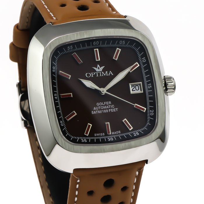 Optima - Golfer Swiss Automatic Watch - OSA487-SL-4 - No... | Barnebys