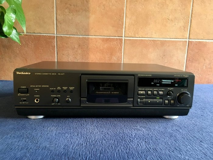 Technics - RS-AZ7 - 3 head Amorphous Audio-cassette deck | Barnebys