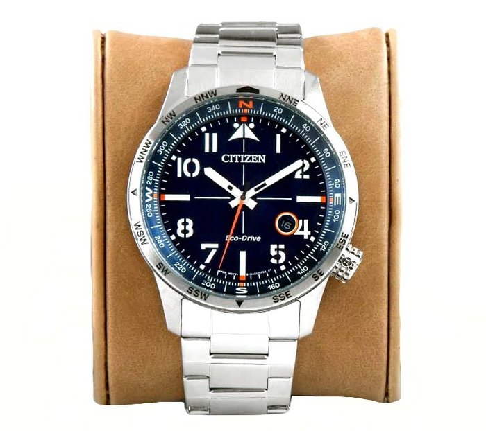 Citizen - Aviator Pilot - Eco Drive - 10 BAR - No Reserve Price - Men ...