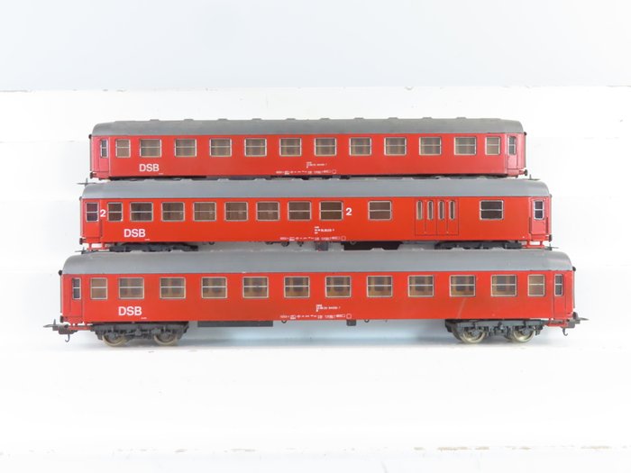 Lima H0 - Model train passenger carriage (3) - 3x 4-seat express train ...