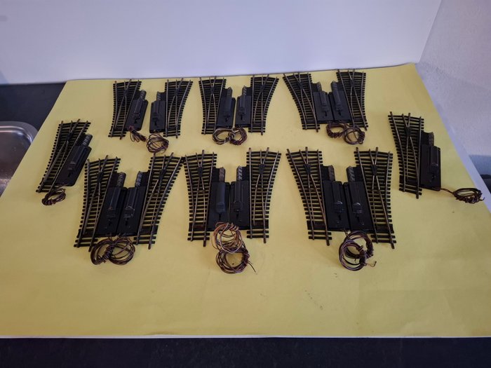 Fleischmann H0 - Model train attachment (14) - Fleischmann straight ...