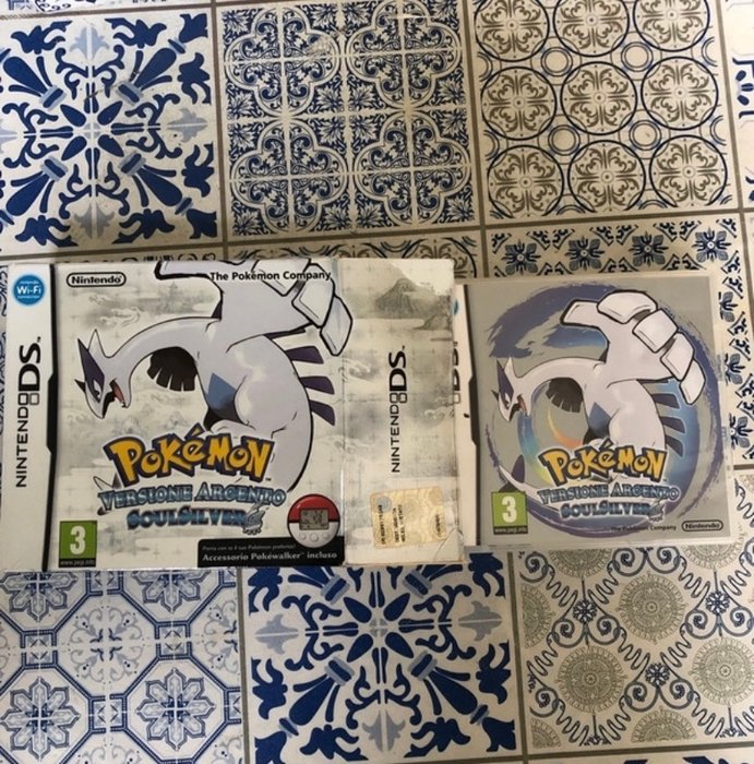 Nintendo - DS - pokemon soul silver - Video game - In original box ...