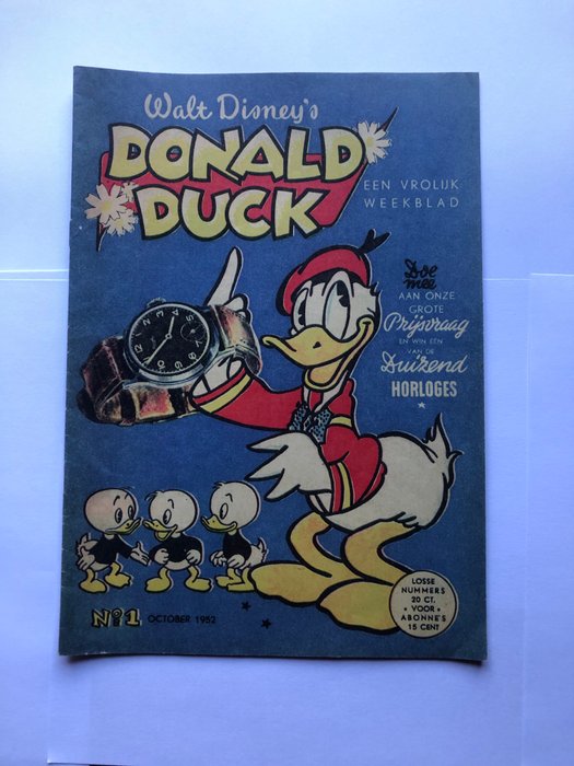 Donald Duck Nr 1 - Walt Disney's Donald Duck - 1 Comic - First edition ...