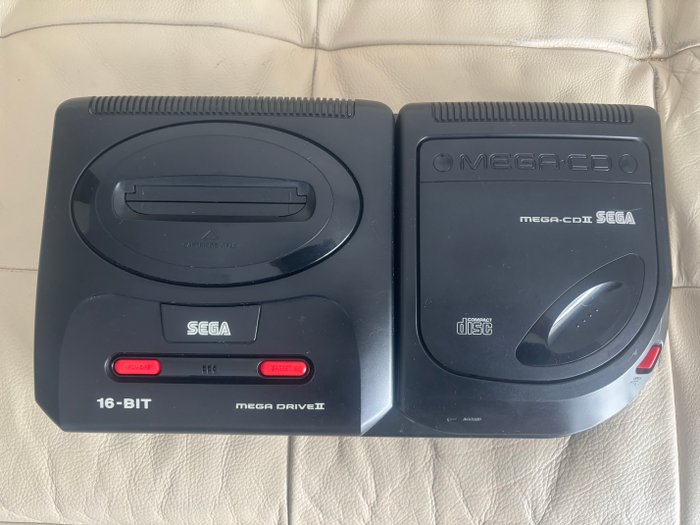 Sega - Mega Drive - Megadrive 2 et mega CD - Video game... | Barnebys