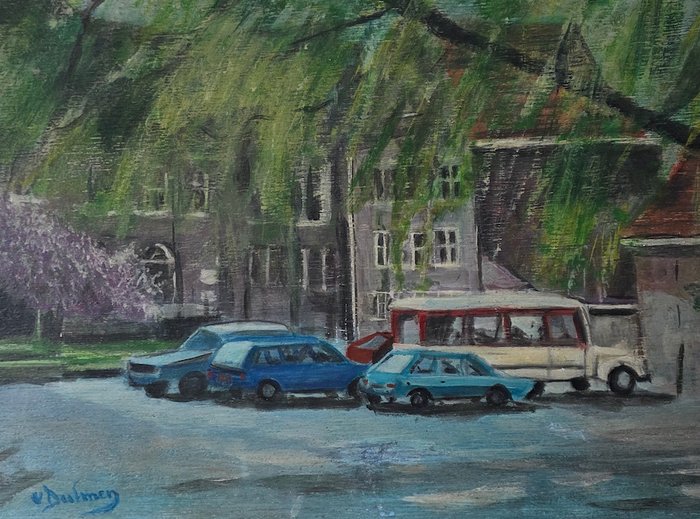 E. H. B. van Dulmen Krumpelman (1897-1987) - Stadsgezicht | Barnebys