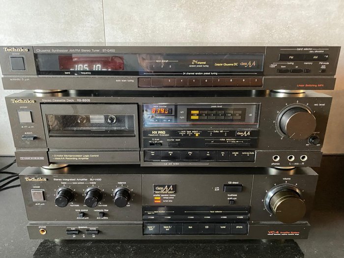 Technics - ST-G450 / RS-B505 / SU-V460 Stereo set - Multiple models ...