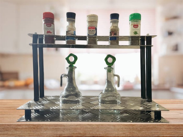 Spice tower - Aluminium - Boiled shrimp | Barnebys
