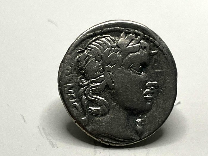 Roman Republic. C. Vibius C. f. Pansa, c. 90 BC. Denarius Rome | Barnebys