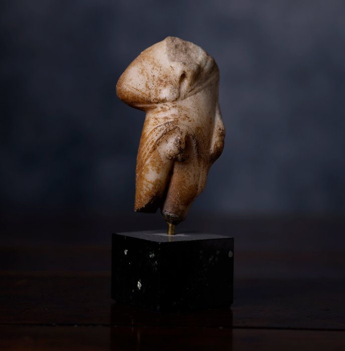 Ancient Roman marble Priapus - 9 cm | Barnebys