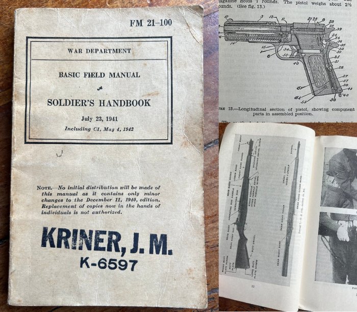 US Army Weapon & Equipment Manual - Airborne - Commando... | Barnebys