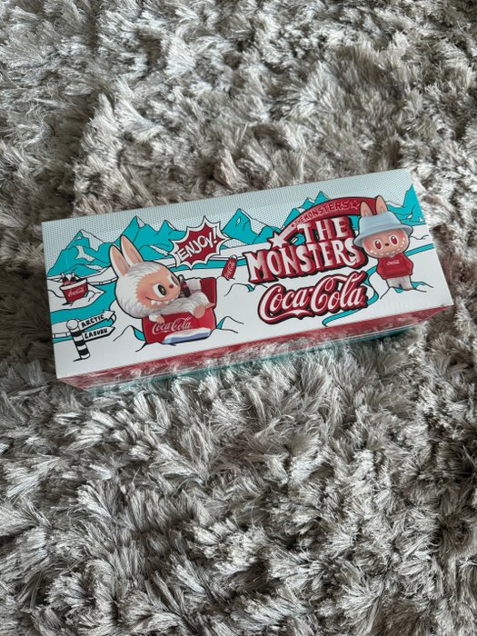 Pop Mart - Teddy bear Labubu The Monster Coca-Cola Figure Set - 2020 ...