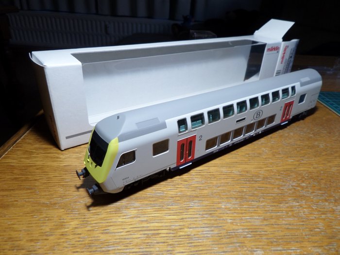 Märklin H0 - 43573-1 - Model train passenger carriage (1) - bi-level ...