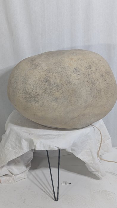 singleton - ANDRE' CAZENEUVE - Table lamp - moon lamp... | Barnebys