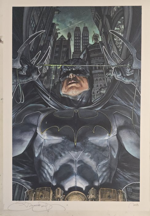 Bianchi, Simone - 1 Original colour drawing - Batman - Grande Formato ...