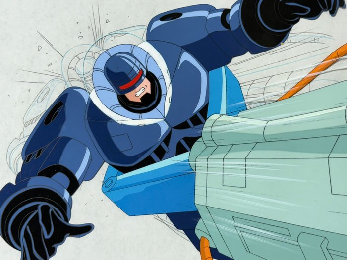 Marvel - Original Animation Cel and Drawing - RoboCop (TV series, 1988 ...
