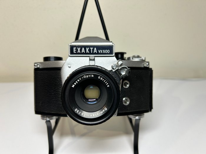 Ihagee Exakta VX500 + Meyer-Optik Görlitz Domiplan... | Barnebys