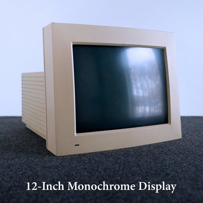 Apple Macintosh 12-Inch Monochrome Display - Macintosh - With ...