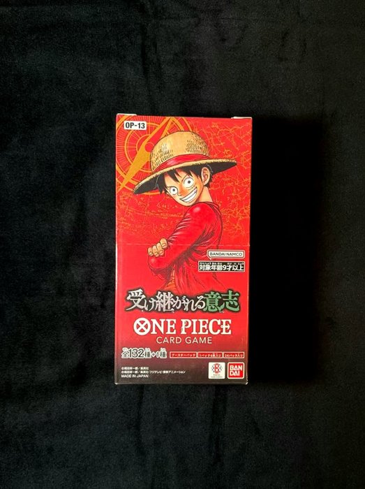 Bandai - 1 Booster box - One Piece - OP-13 Carrying on his Will Booster ...
