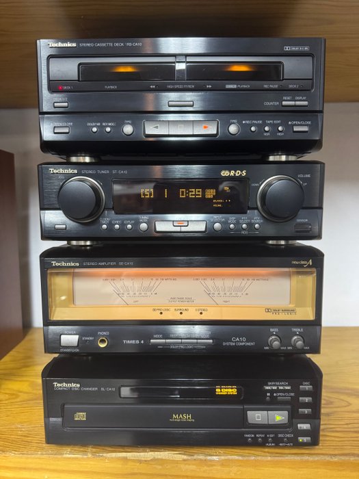 Technics - SE-CA10 + SL-CA10 + ST-CA10 + RS-CA10 Hi-fi set - Multiple ...