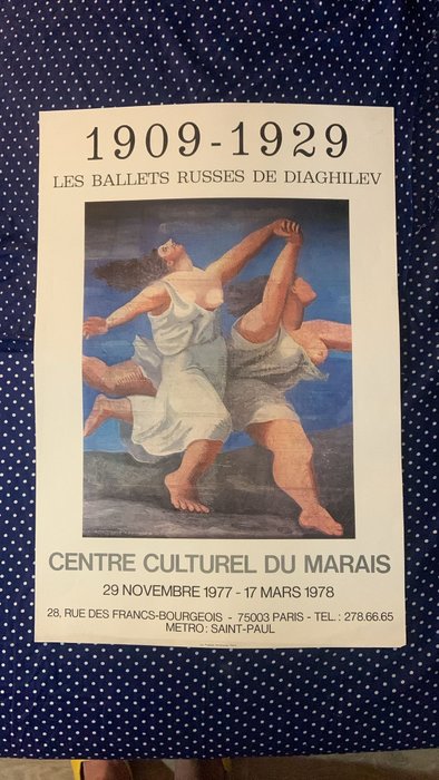 Pablo Picasso - A. Polak - Les ballets russes de Diaghilev | Barnebys