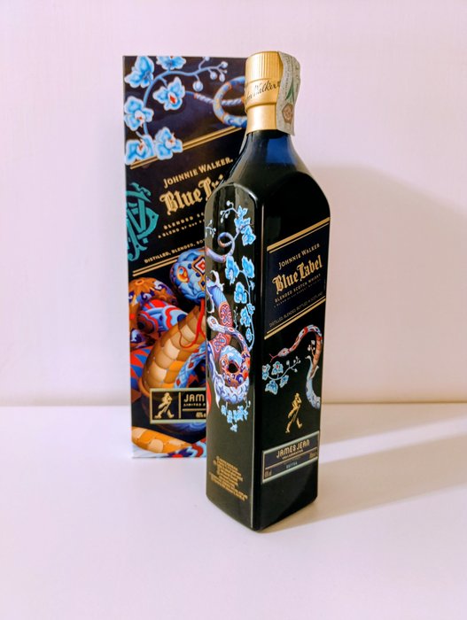 Johnnie Walker Blue Label - James Jean - Snake Edition - 700ml | Barnebys