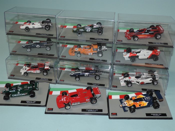 racing-cars 1:43 - Model car (12) - Formule 1 modellen - original ...