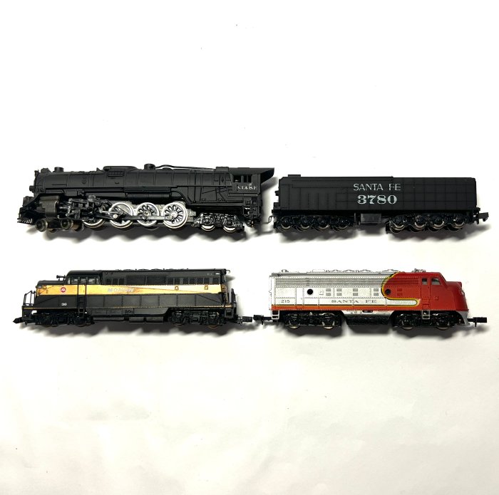Bachmann, Life-Like N - Train set (1) - Santa Fe, Monon Railroad | Barnebys