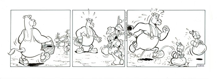 Raymakers, Wil / Wilms, Thijs - 1 Original strip - Boes - 1990 | Barnebys