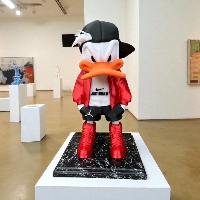 Orima Pop Art - DONALD Duck Street Art « Just Duck It » | Barnebys