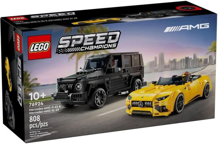 LEGO Set - 76924 - Speed Champions - Mercedes-AMG G 63 & Mercedes-AMG ...