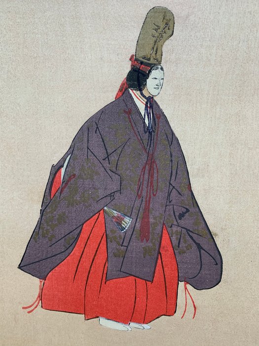 Yoshino Shizuka 吉野静 - Tsukioka Kogyo (1869-1927) - Japan | Barnebys