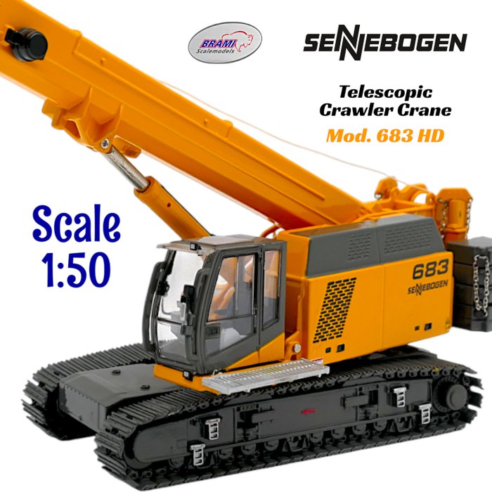 Bymo (BRAMI) - Scale 1:50 - Model truck - Sennebogen... | Barnebys