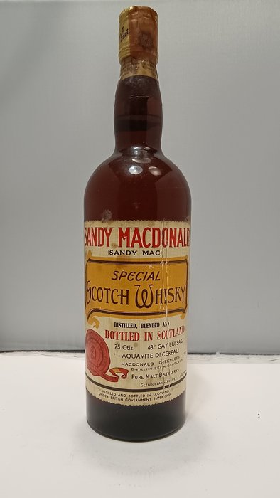 Sandy Macdonald Special - b. late 1960s early 1970s - 75cl | Barnebys