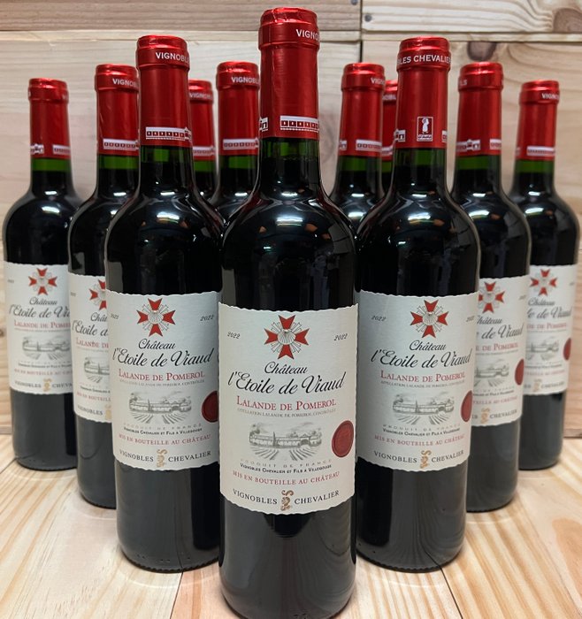 2022 Chateau l'étoile de Viaud - Lalande-de-Pomerol - 12 Bottles (0.75L ...
