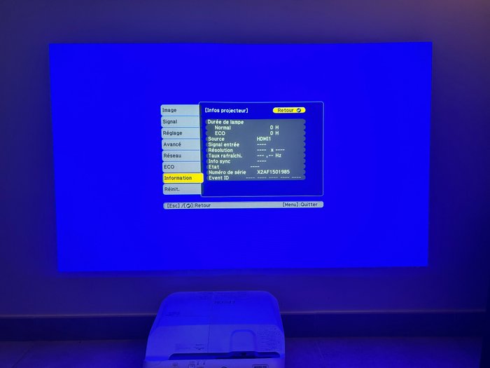 Epson EB-685W Video projector | Barnebys