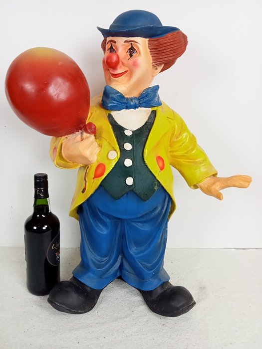 Jun Asilo-style - Statue, Clown traditional - 4,5 kg - 60 cm ...