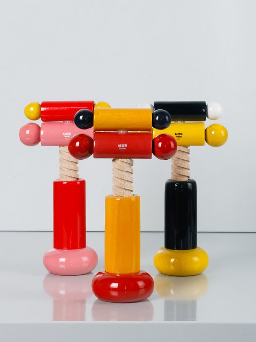 Alessi - Ettore Sottsass - Corkscrew - Twergi ES17 - Beech - CHOOSE ...