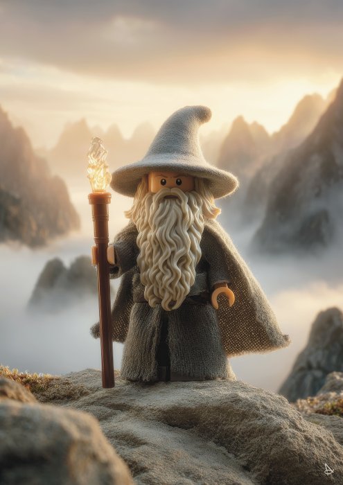 ANDSAL - Gandalf - Lord of the Rings Lego Special Limited Edition w/COA ...