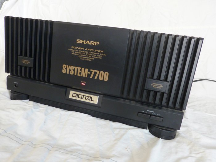 Sharp - SM 7700 H (BK) Audiophile High End High Fidelity System Power ...